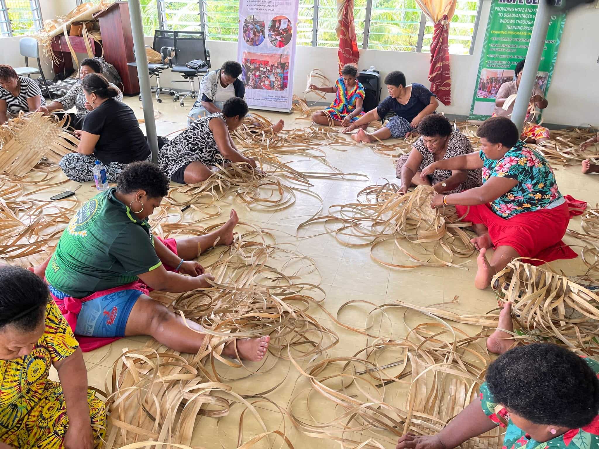 Women's Fund Fiji - Traditional Weaving Workshop Empowers Women in Lautoka